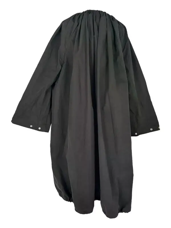 TOTEME Parachute Gathered Coat - Black