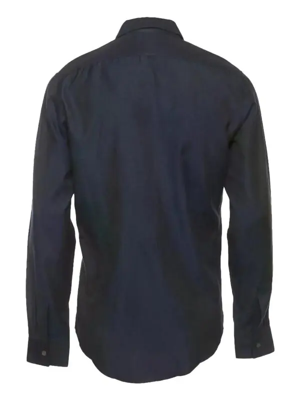 Hermès Chambray Long-sleeve Shirt - Blue