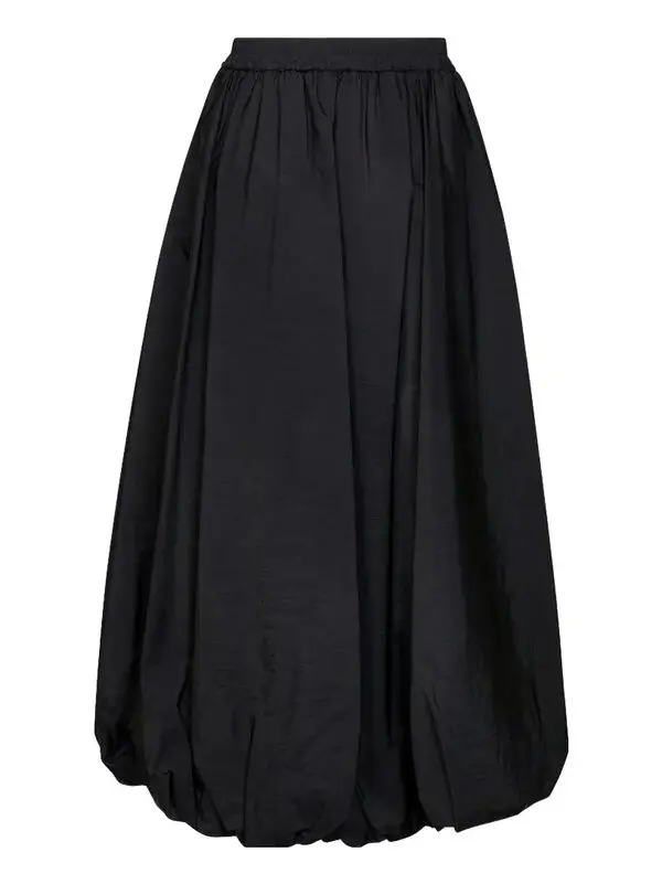 Max Mara Ciurma Balloon-hem Midi Skirt - Black