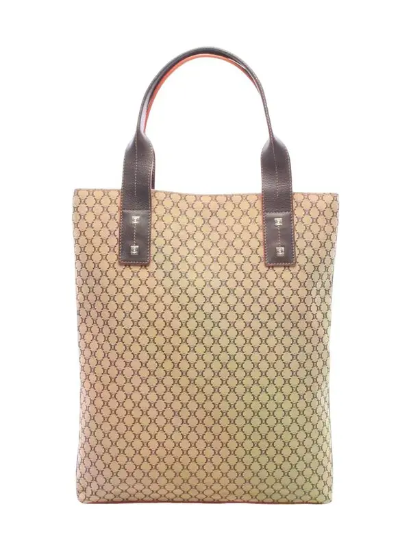 Celine Macadam Coated Canvas Tote Bag - Neutrals