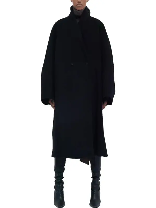 Christian Wijnants Caparis Double-breasted Coat - Black