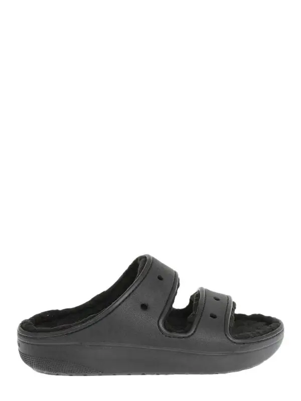 CROCS Classic Cozzy Double-band Sandals - Black