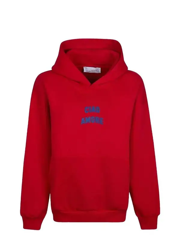 Giada Benincasa Ciao Amore" Hoodie - Red