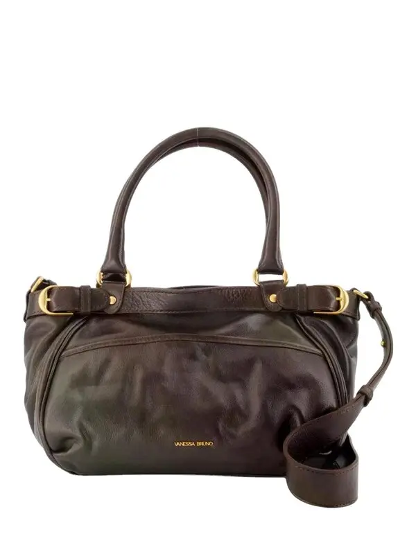 Vanessa Bruno Small Leather Tote Bag - Brown