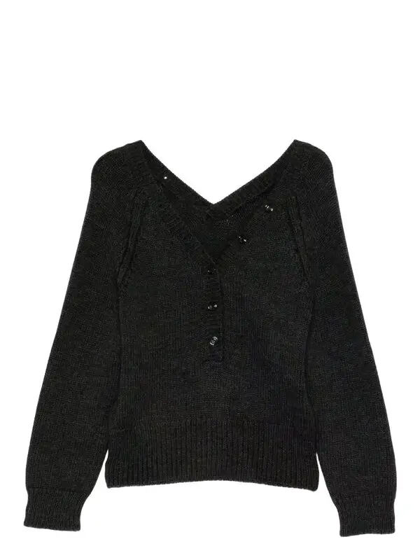 Our Legacy Country Henley Cardigan - Black