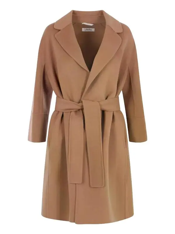 Max Mara Arona Wrap Coat - Brown