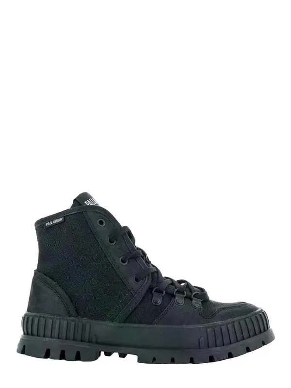 PALLADIUM Pallashock Lace-up Ridged-sole Boots - Black