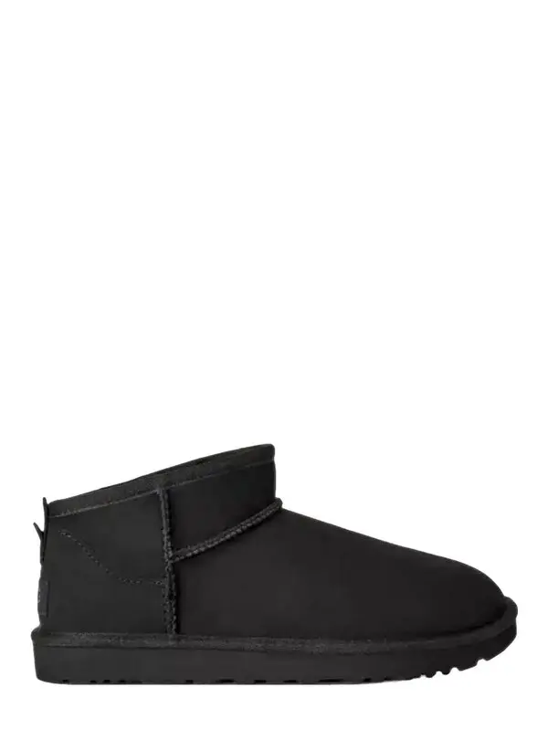 UGG Classic Ultra Mini Ankle Boots - Black