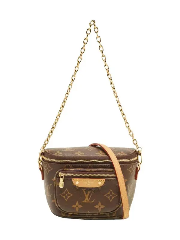 LOUIS VUITTON Mini Monogram Crossbody Bag - Brown