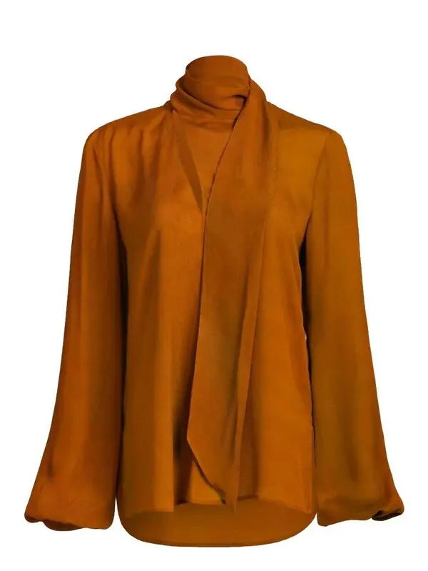 Silvia Tcherassi Alanis Blouse - Brown