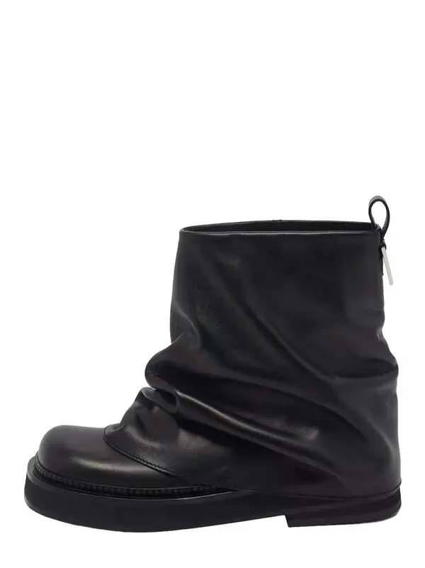 Attico Mini Robin Ankle Boots - Black