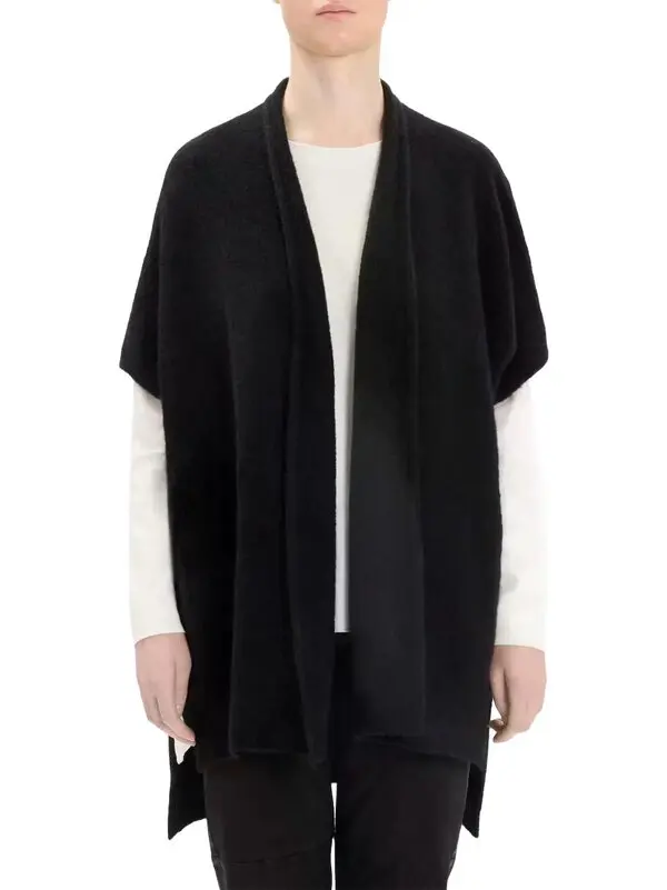High Prudence Open-front Cardigan - Black