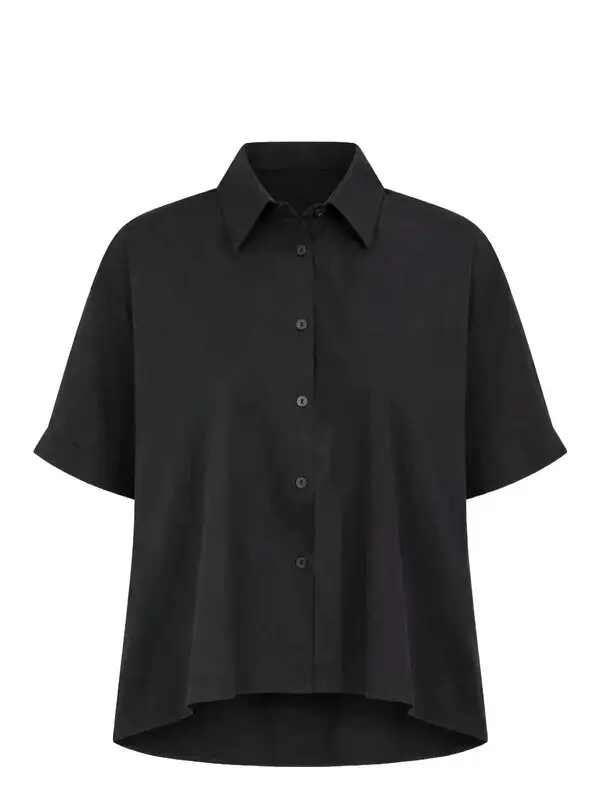 Max Mara Short Sleeve Shirt - Black