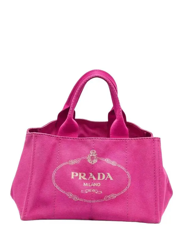 Prada Canapa Tote Bag - Pink