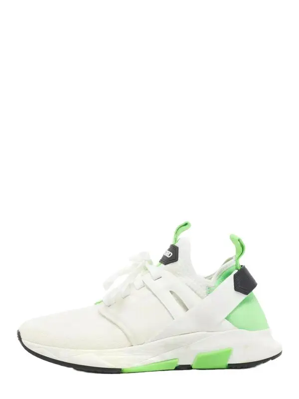TOM FORD Jago Canvas Sneakers - White