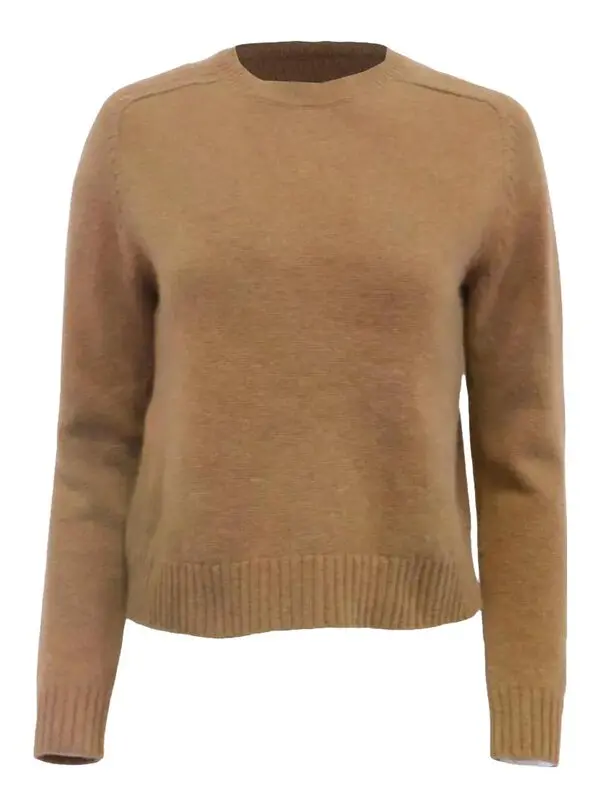 NILI LOTAN Knitted Crew-neck Sweater - Brown