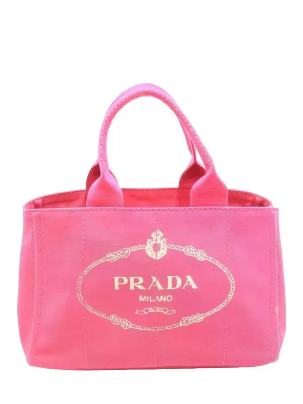 Prada Canapa Handbag - Pink