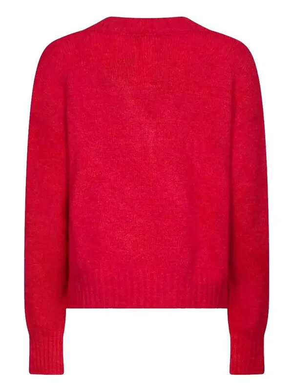 Max Mara V-neck Sweater - Red