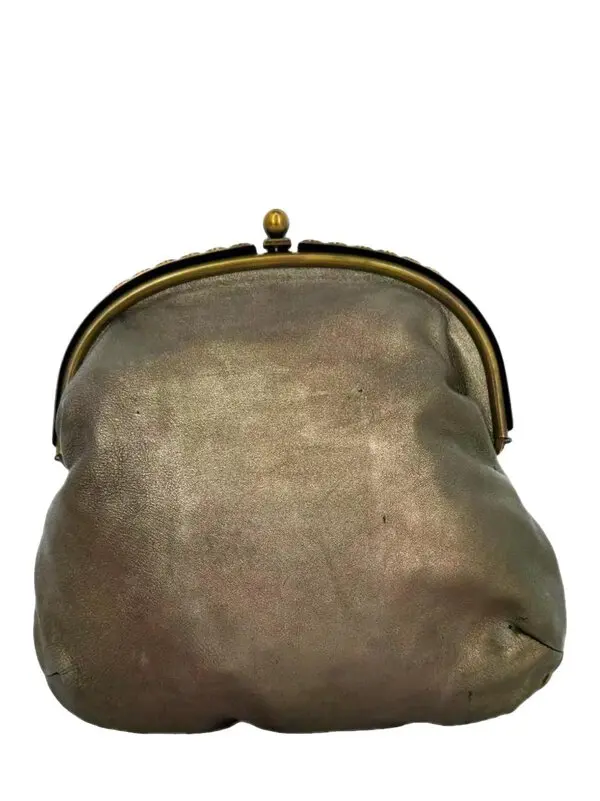 Marni Crystal-embellished Frame Clutch Bag - Gold