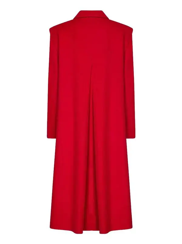 Max Mara Layered-effect Coat - Red