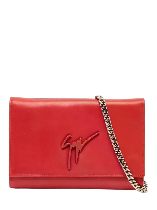 GIUSEPPE ZANOTTI Cleopatra Chain Shoulder Bag - Red