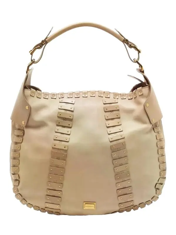 Burberry Lauderdale Studded Tote Bag - Neutrals