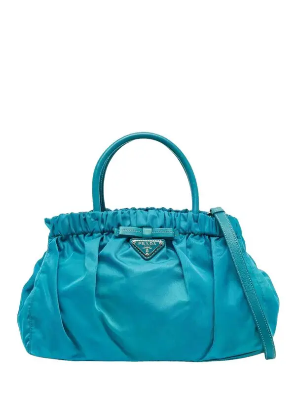 Prada Gaufre Tote Bag - Blue