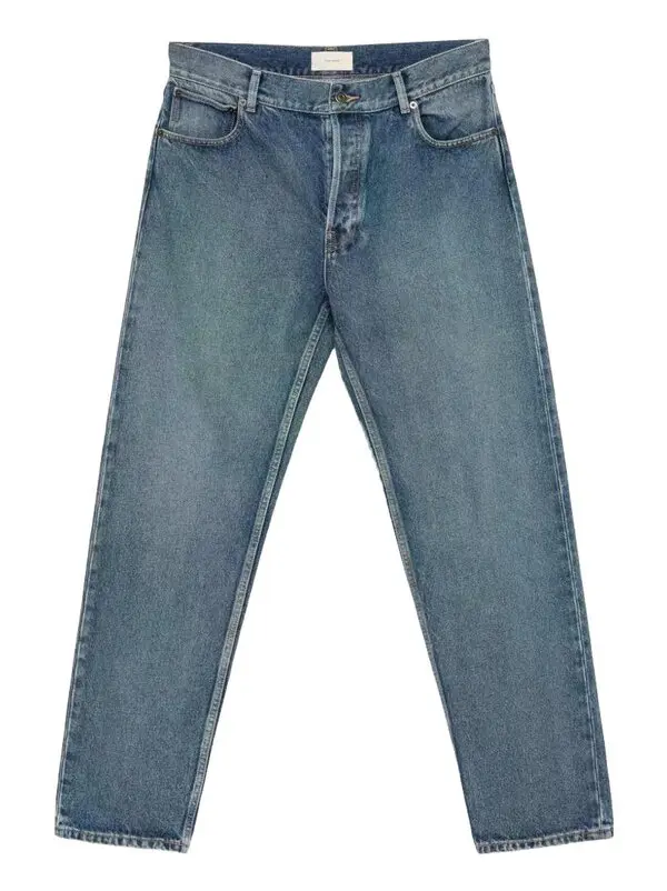 THE ROW Moe Straight-leg Jeans - Blue
