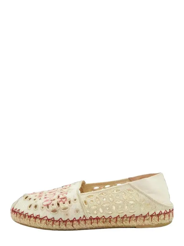 Valentino Garavani 03 Rose Edition Atelier Espadrille Flats - Neutrals