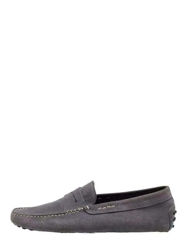 TOD'S Gommino Round-toe Loafers - Blue