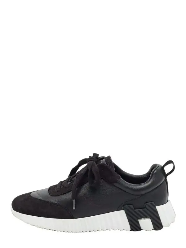 Hermès Bouncing Lace-up Sneakers - Black