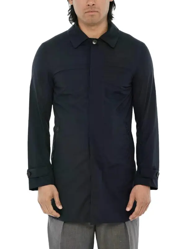 Woolrich Concealed-fastening Jacket - Blue
