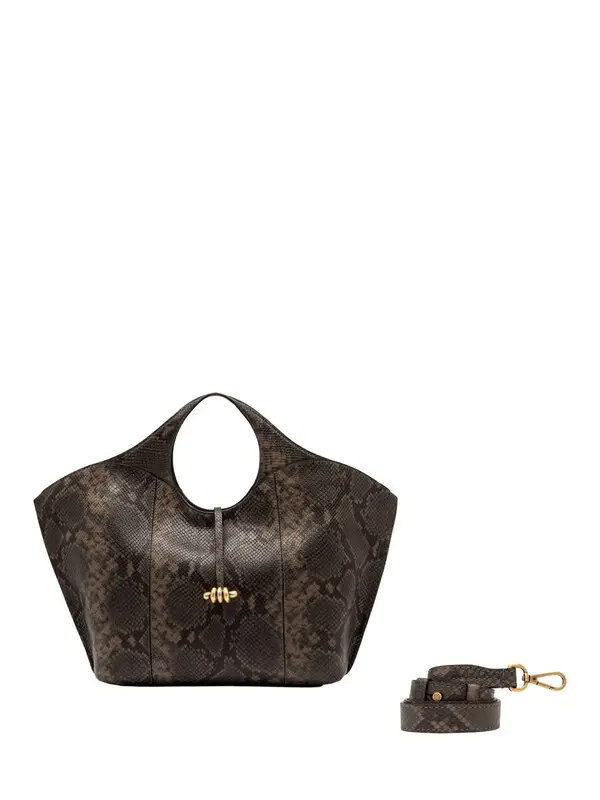 GIANNI CHIARINI Shoulder Bag Infinity - Brown