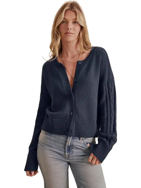 Splendid Sonoma Cardigan - Wheat Heather