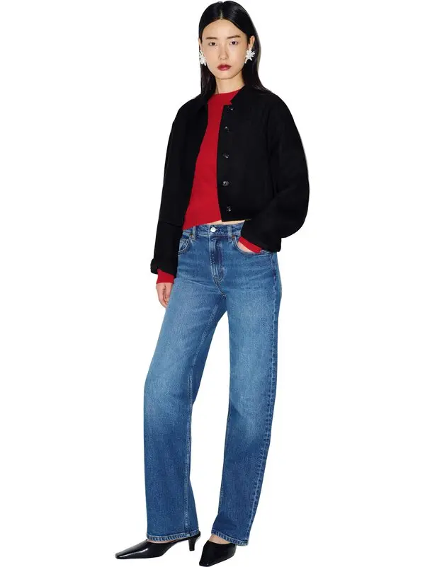REFORMATION Bowie Jacket - Black
