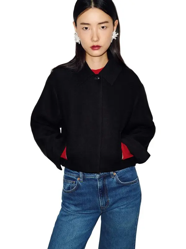 REFORMATION Bowie Jacket - Black