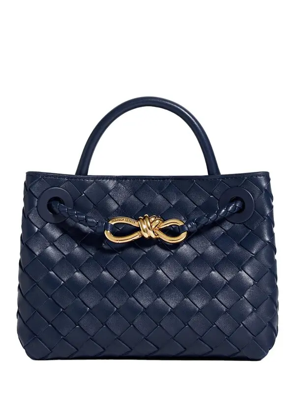 Bottega Veneta Mini Andiamo - Petroleum