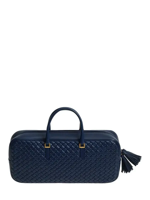 Bottega Veneta Small Elio - Petroleum