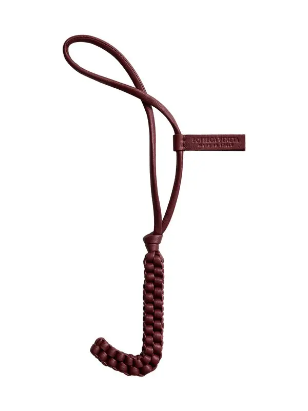 Bottega Veneta Letter J Charm - Bordeaux