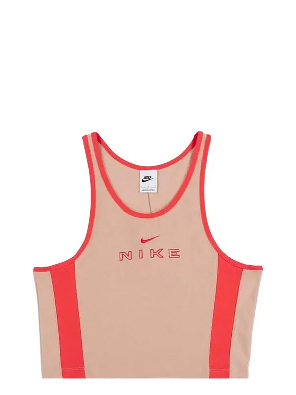Nike Nsw Tight Graphic Tank Top - Pink