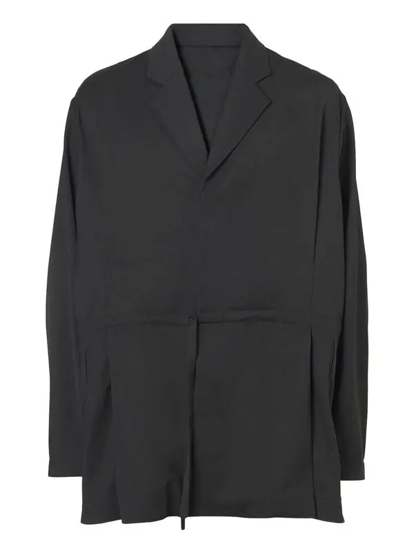 KIKO KOSTADINOV Laan Gathered Blazer - Black