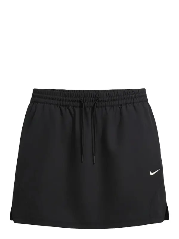 Nike Nsw Mid-rise Mini Skirt - Black