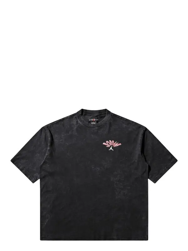 JORDAN Short Sleeve Crewneck T-shirt - Black