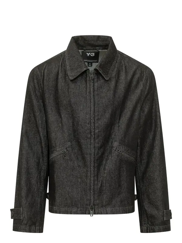 Y3 Denim Jacket - Black