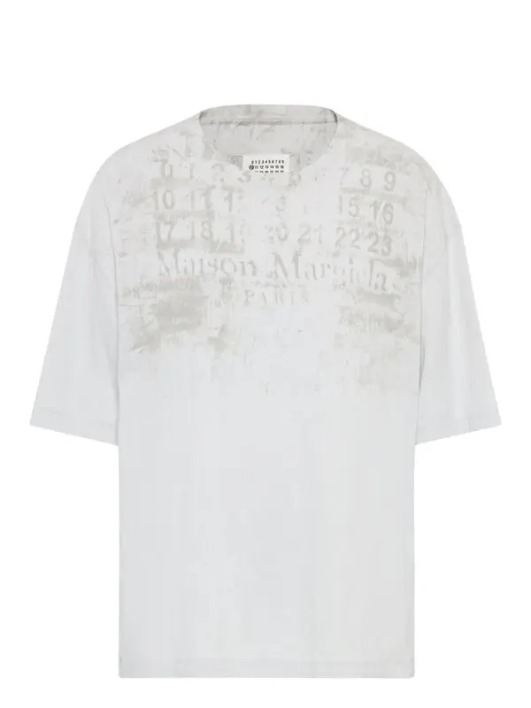 MAISON MARGIELA Cotton Jersey T-shirt - White