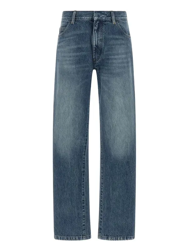 MAISON MARGIELA Wide-leg High-rise Jeans - Blue