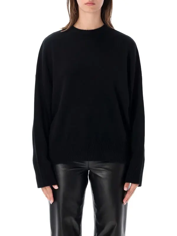 Loulou De Saison Cashmere Crewneck Sweater - Nero