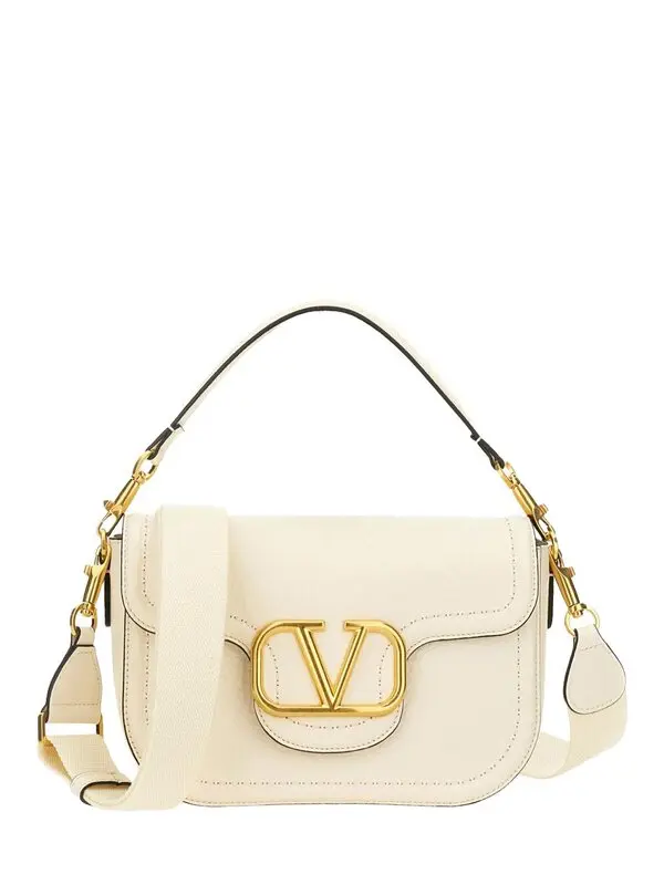Valentino Garavani Alltime Shoulder Handbag - Ivory