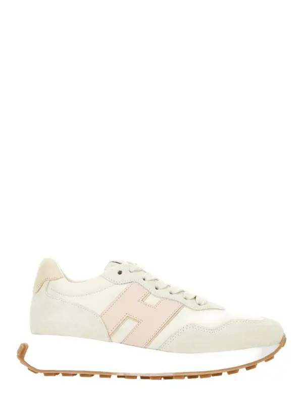 Hogan Skin-inspired Leather Sneakers - Multicolour