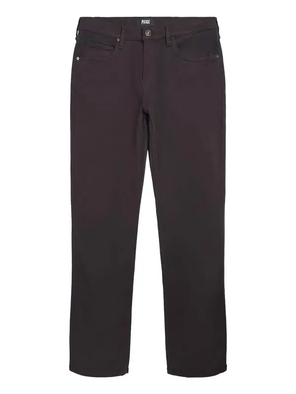 Paige Normandie Straight Leg Jeans - Brown